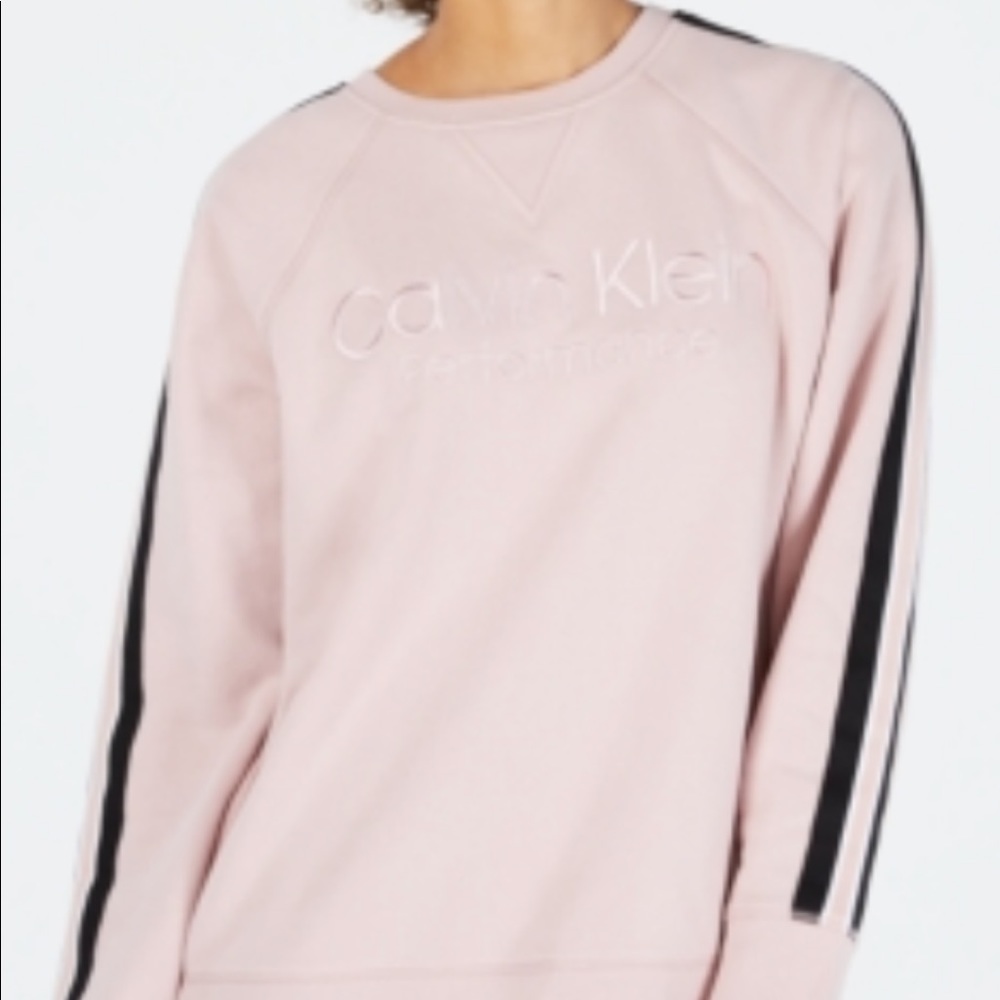 Calvin Klein Baby Pink Performance Sweatshirt - Gem